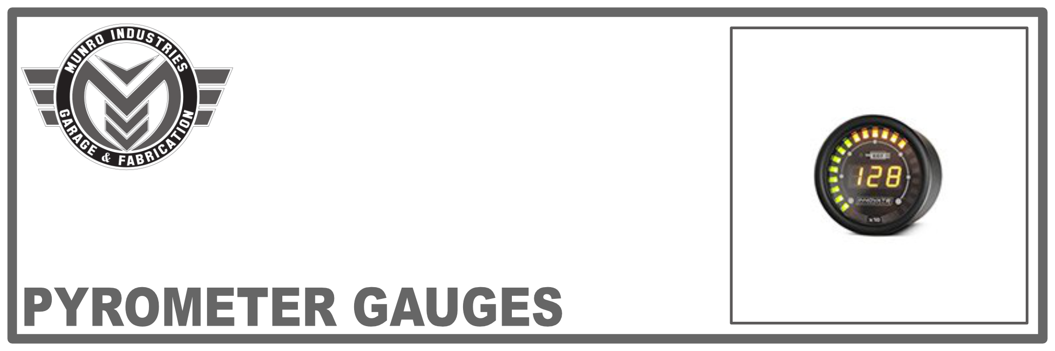Pyrometer Gauges | Munro Industries