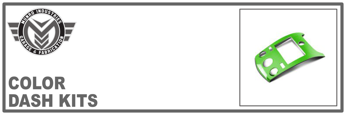 Color Dash Kits | Munro Industries
