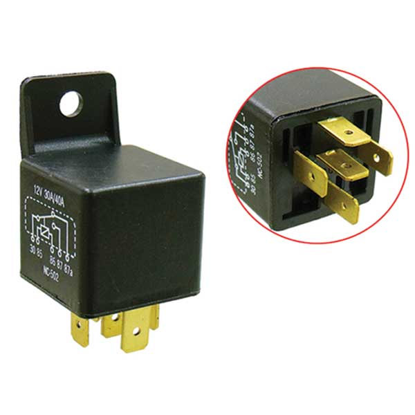 BRONCO RELAY 12V 30AMP 5PIN (UP-01550)